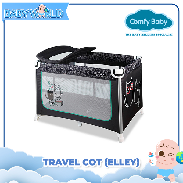 Comfy Baby Travel Cot (Elley)