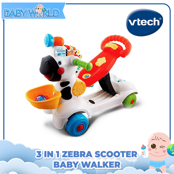 3 in 1 zebra scooter store